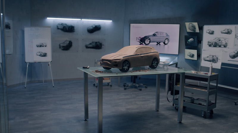 Car Design, 3d Model, Prototype Car, Studio by Frame Stock Footage ...