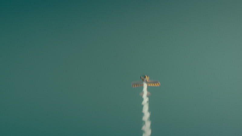 Light Aircraft, Flying, Yellow, Aviation by Nostalgia – Stock Footage ...