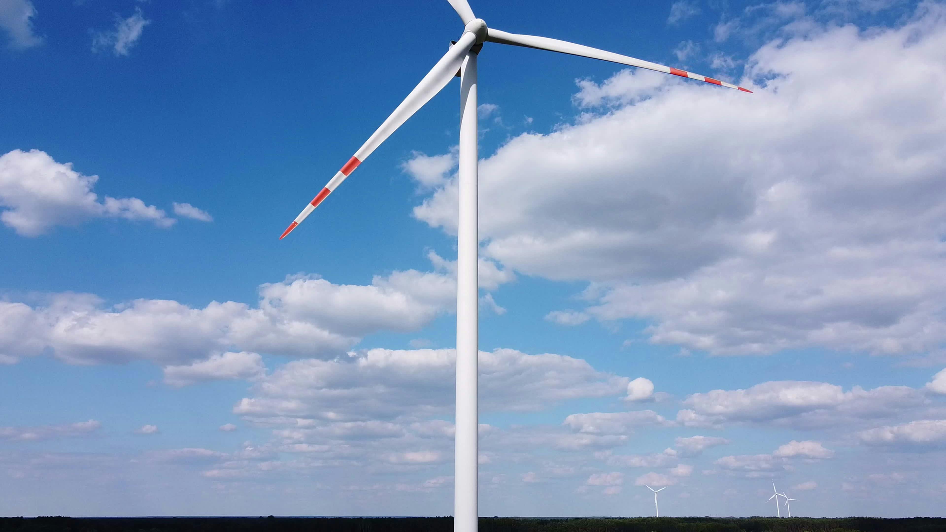 Discover aerial-view-of-wind-turbines, a story-driven footage | Artlist