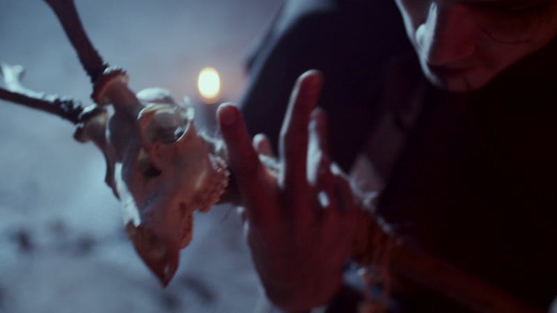 Demonic, Animal Skull, Cultist, Ceremony by Piotrek Naumowicz – Stock ...