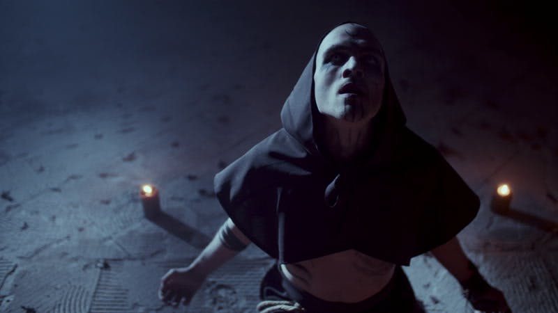 Satanic, Monk, Demonic, Praying by Piotrek Naumowicz – Stock Footage ...