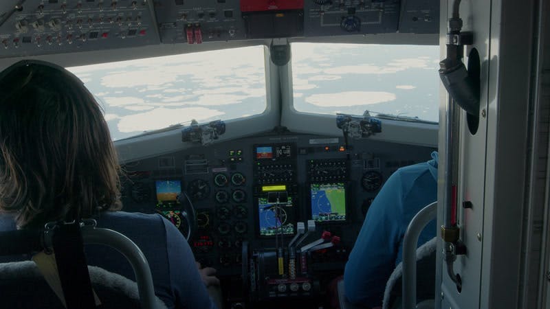 Pilot, Flight Controls, Flying, Airplane Cabin by Tanner Fowler – Stock ...