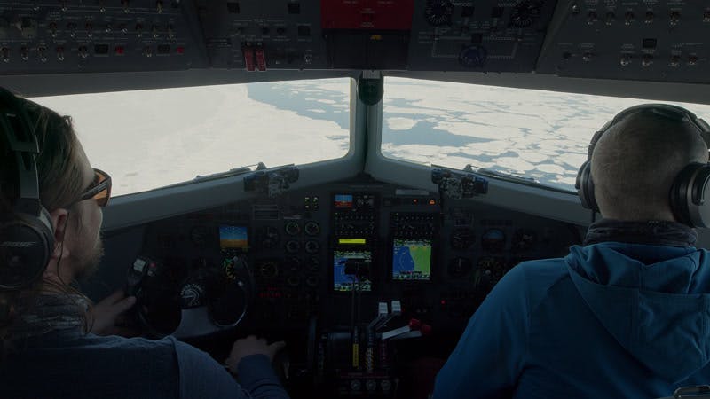 Cockpit, Antarctic, Sea Ice, Airplane Cabin by Tanner Fowler – Stock ...