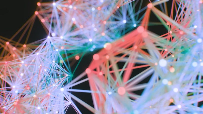 Colorful, Dynamic, Plexus, Animated by Finn Moeller – Stock Footage ...