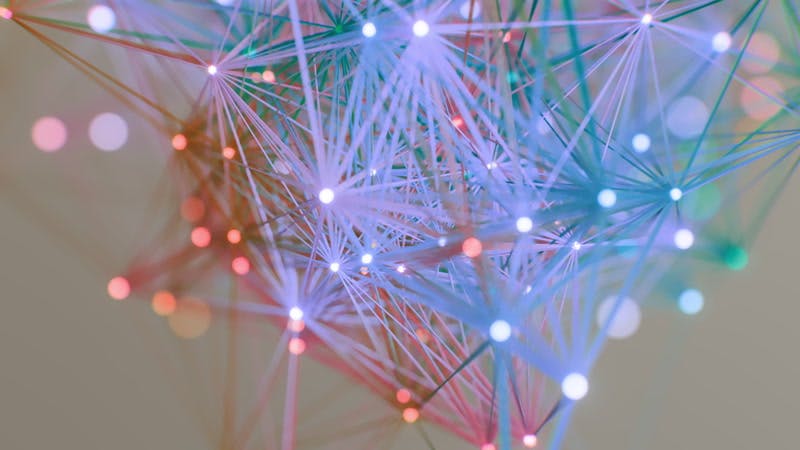 Colorful, Dynamic, Plexus, Animated by Finn Moeller – Stock Footage ...