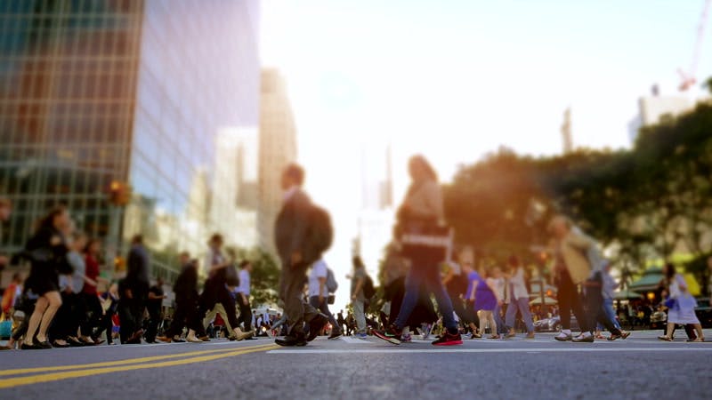 Crossing, Pedestrians, Congested, Walking by Animedias – Stock Footage ...