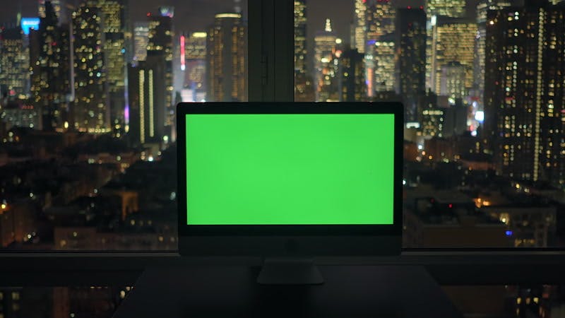 Screen, Green Screen, Window, Skyscrapers by Animedias – Stock Footage ...
