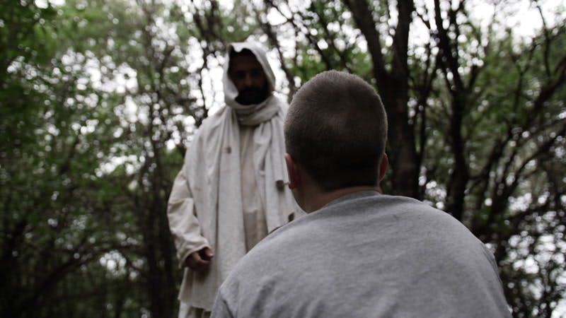 Teen Boy, Standing, Prophet, Robe by Jordan Hatfield – Stock Footage ...