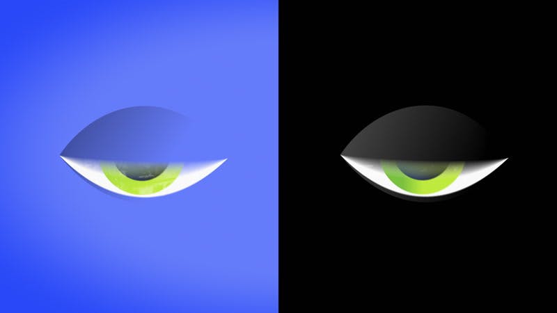 Colorblock, Blinking, 2d Animation, Eyelids by Finn Moeller – Stock ...