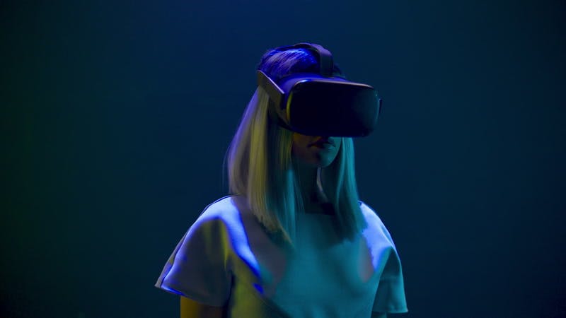 Virtual Reality, Metaverse, Game Room, Futuristic by Stockbusters ...