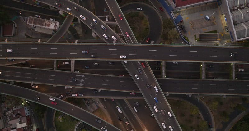 Cars, Bridges, Top Shot, Roads by Postandfly – Stock Footage | Artlist