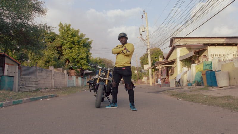 Jamaica, Bike, Biker, Looking At Camera by Wind Collective – Stock Footage | Artlist
