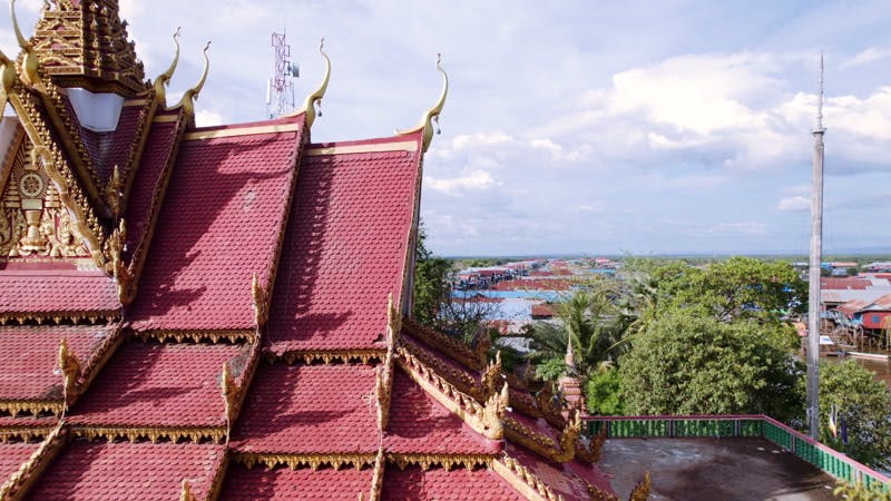 Village, Drone, Above, Temple by Morten Lovechild – Stock Footage | Artlist