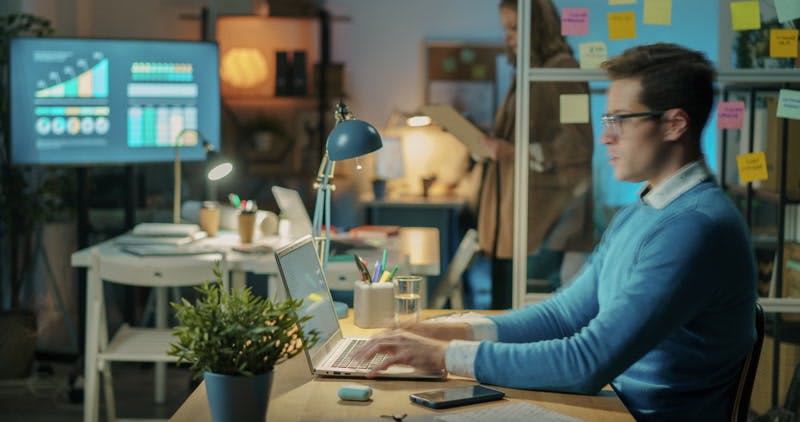 Working, Hectic, Computer, Laptop by VITALY GARIEV – Stock Footage ...