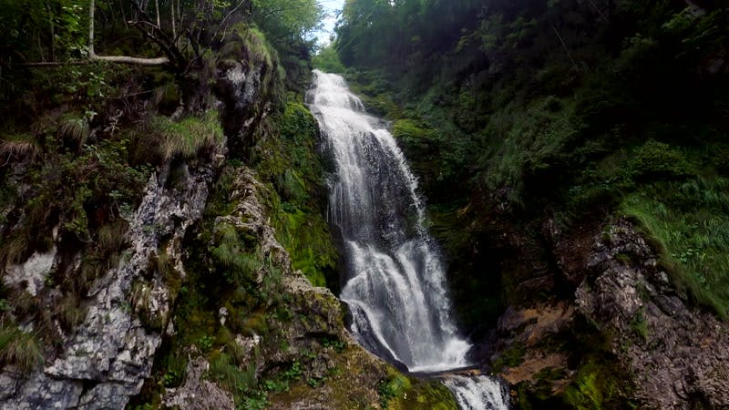 Waterfall, Gopro, Green, Fpv by jmg-visuals – Stock Footage | Artlist