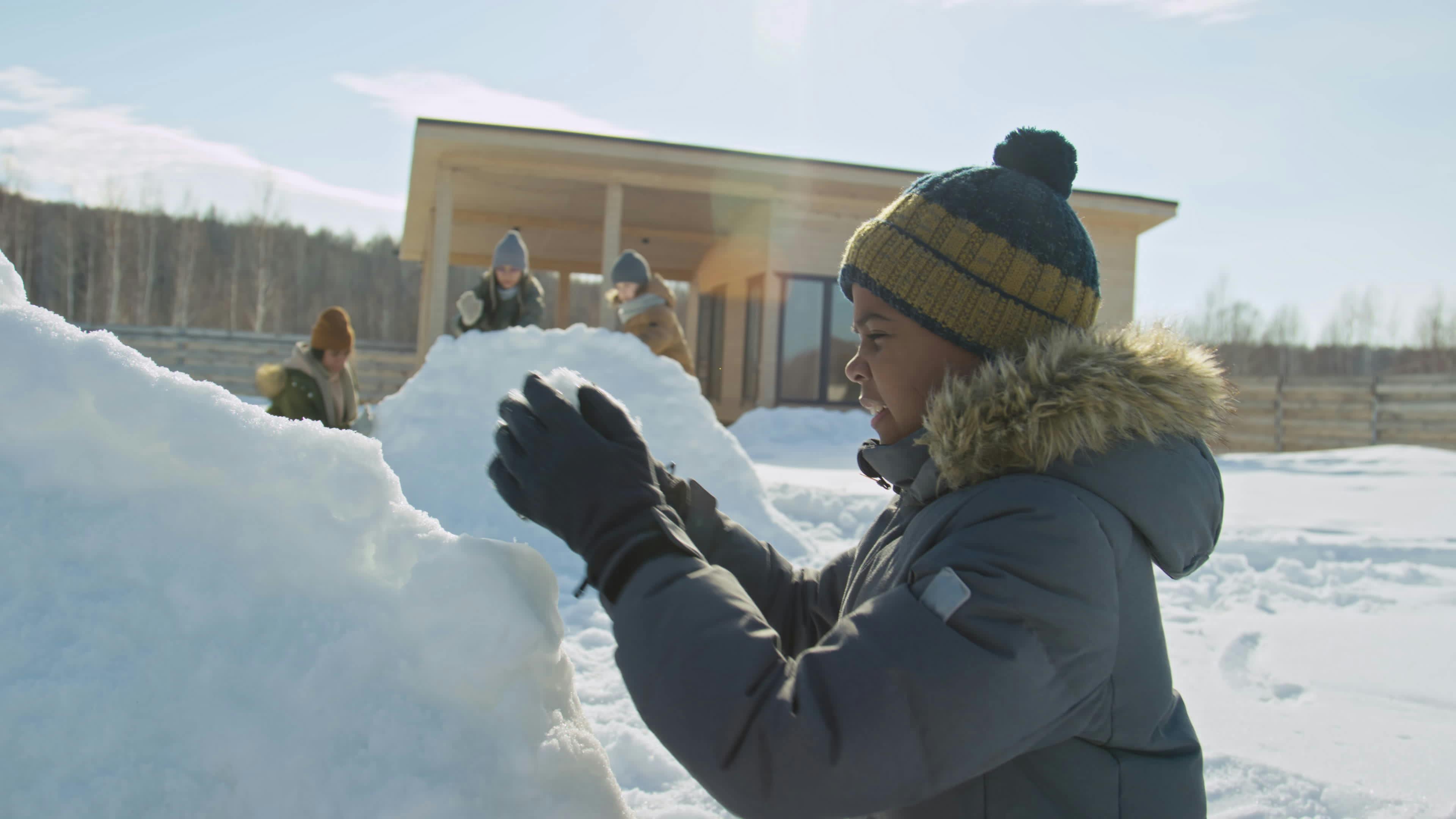 Discover snowball-fight, a story-driven footage | Artlist