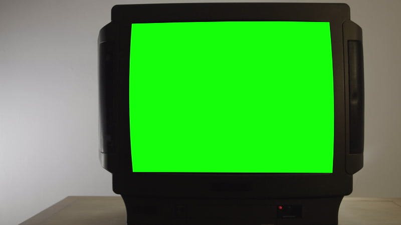 Crt, Green Screen, Television, Tv by Boltion Graphics – Stock Footage ...