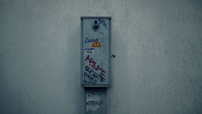 Street Art, Street Cabinet, Wall, Marking by Gundars Magone – Stock ...