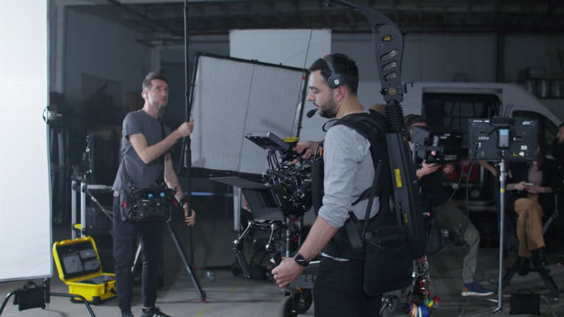 Camera Stabilizer, Camera Rig, Filming, Movie by Hugo Will – Stock ...