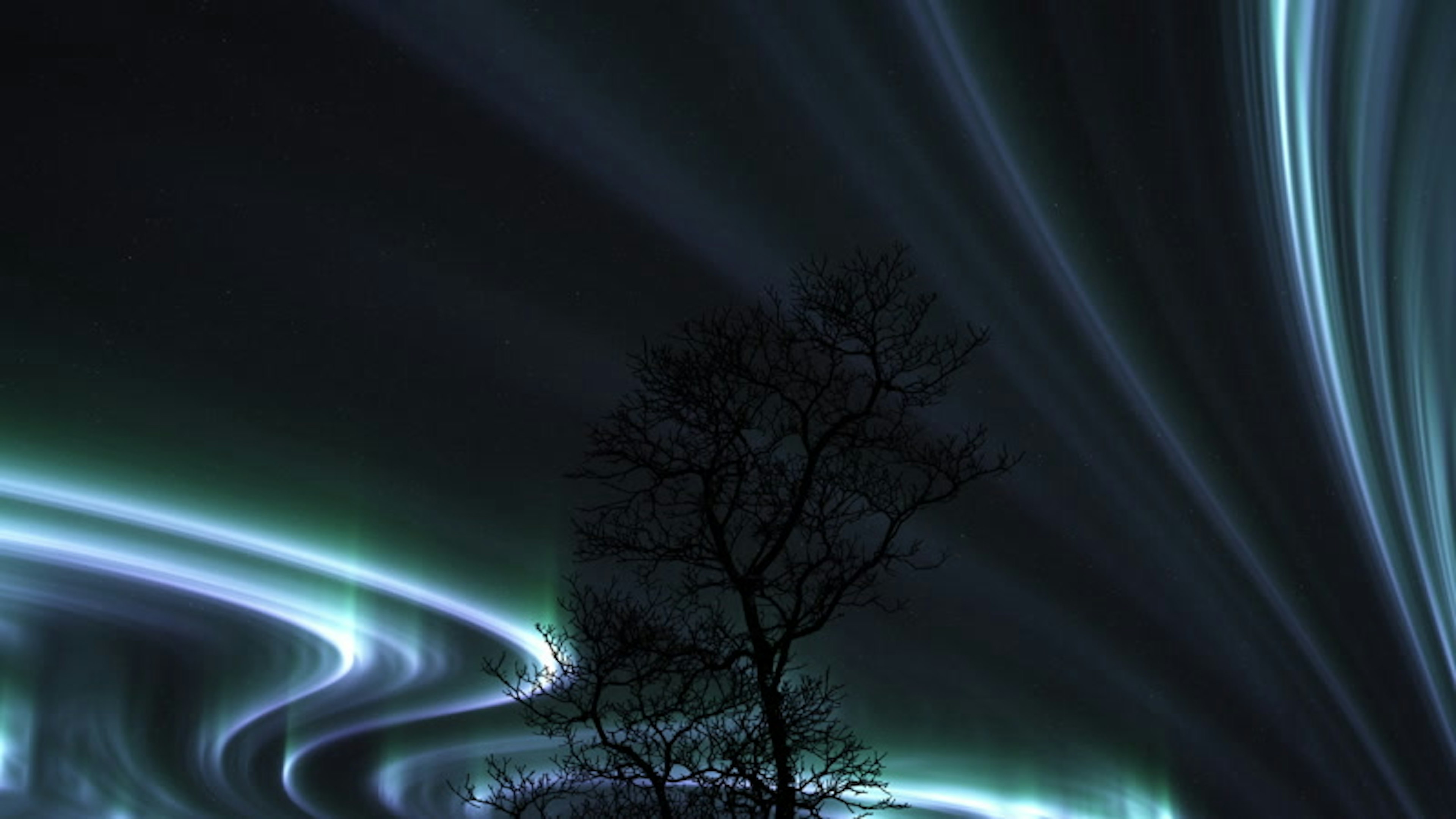 sky aurora animation