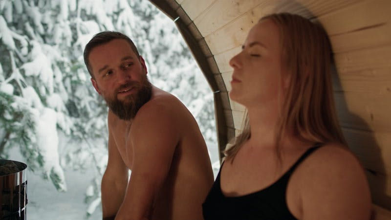 Talking, Swimsuit, Woman, Winter by Gpoint Studio – Stock Footage | Artlist