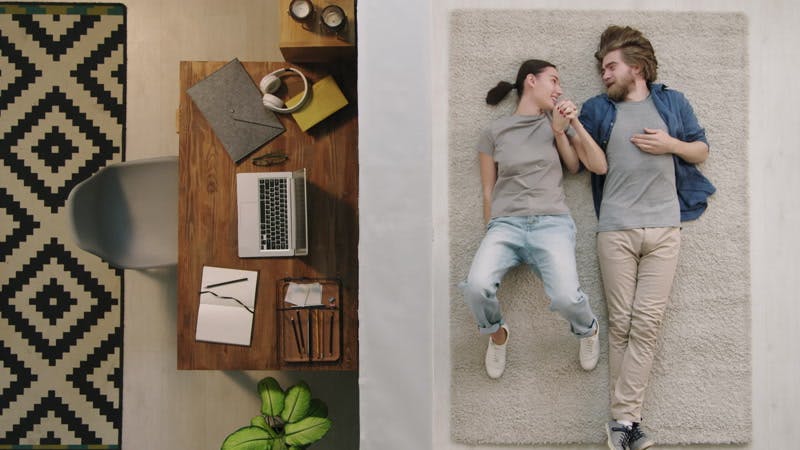 Man, Woman, Rug, Floor by Pressmaster – Stock Footage | Artlist