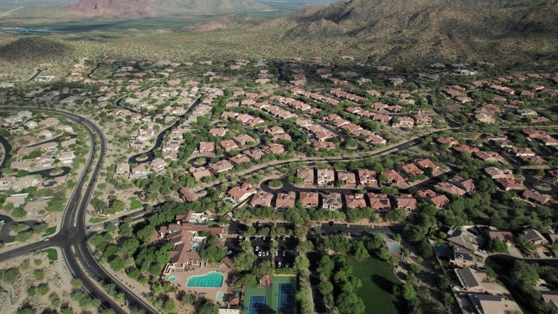 Neighborhood, Valley, Arizona, Suburbs by Tyson Anderson – Stock ...