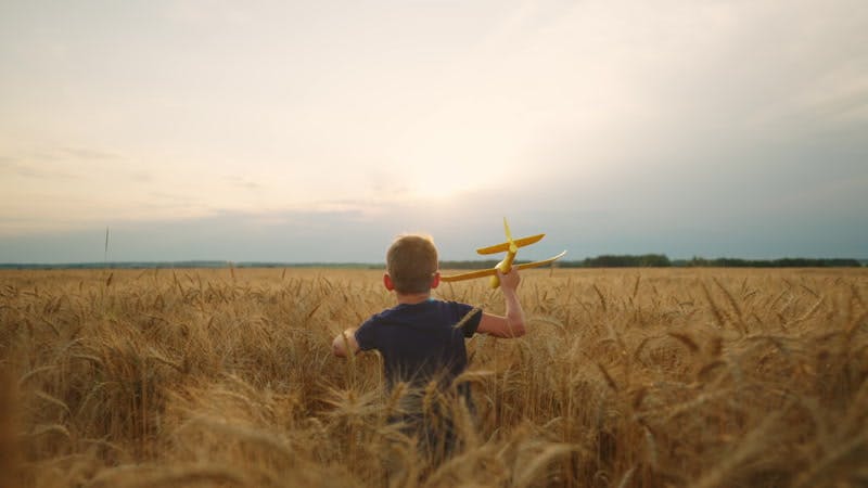 Running, Toys, Dreamlike, Childhood by Evgenii Petrunin – Stock Footage ...