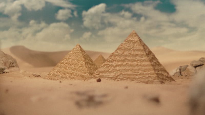 Desert, Masonry Structures, Ancient, Egypt by Omri Ohana – Stock ...