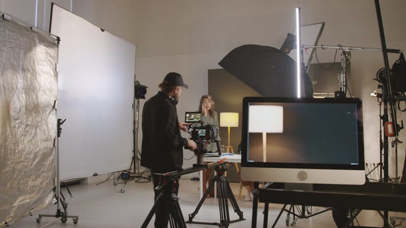 Display Monitor, Studio Setup, Filming, Slider by Pressmaster – Stock ...