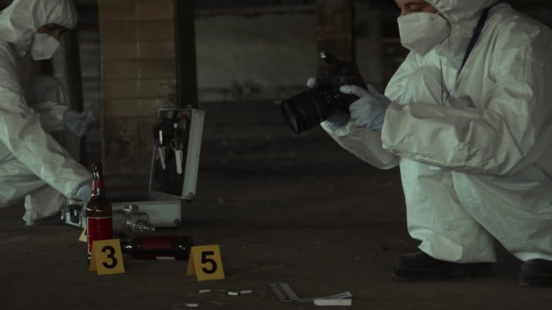 Police, Camera, Evidence, Investigation by Pressmaster – Stock Footage ...
