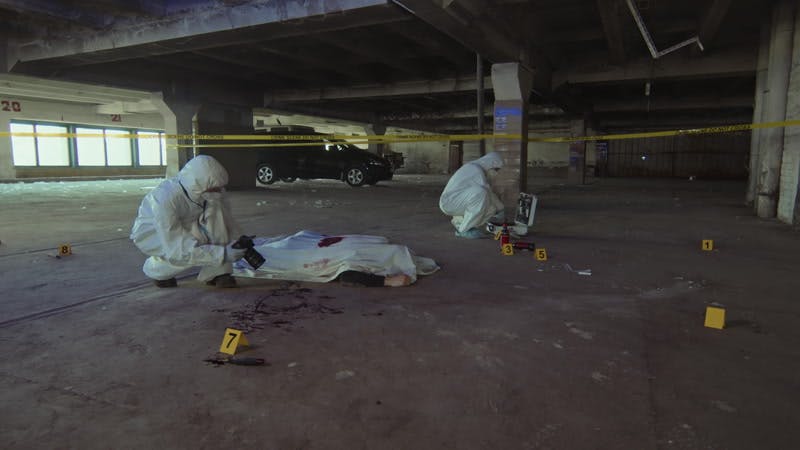 Police, Evidence, Crime Scene, Murder by Pressmaster – Stock Footage ...