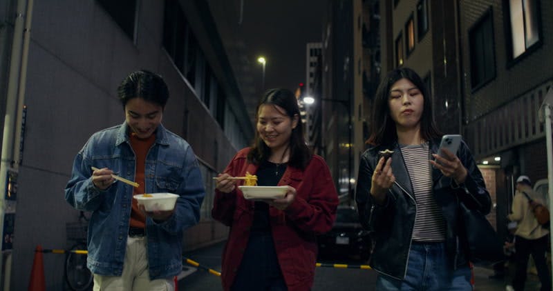 Eating, Food, Asian Food, Hang Out by M-ART production – Stock Footage ...