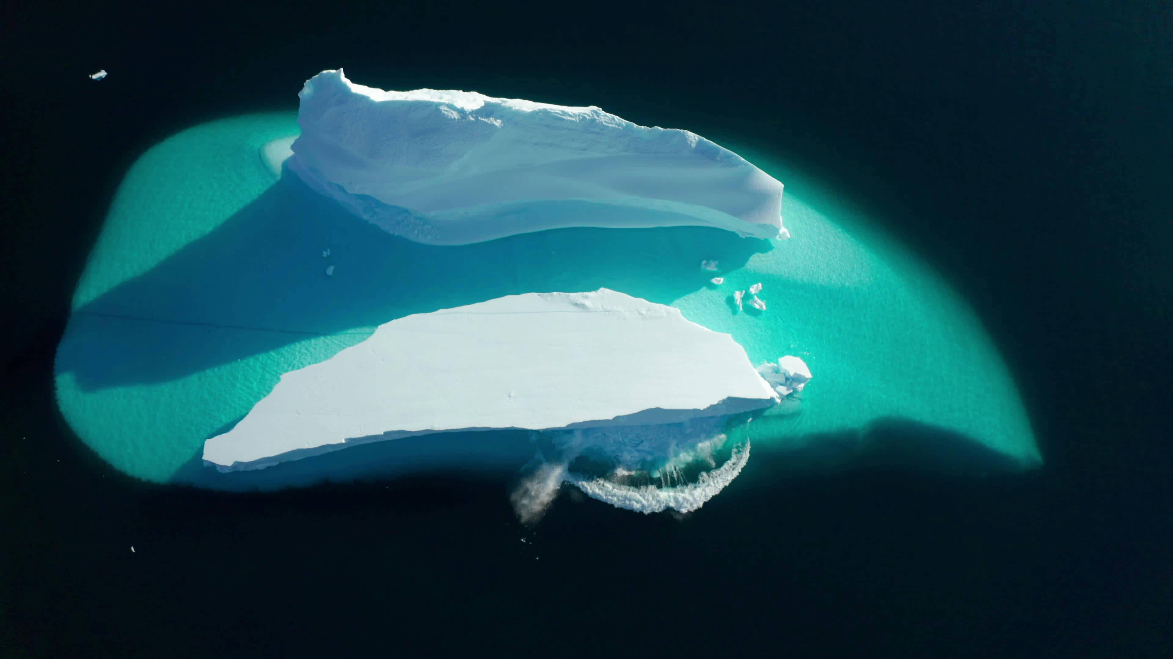 Discover iceberg-collapsing-aerials, a story-driven footage | Artlist
