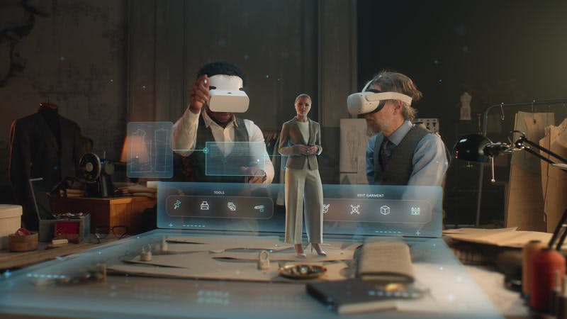 Vr, Future, Virtual Reality, Clothing Designers by Frame Stock Footage ...