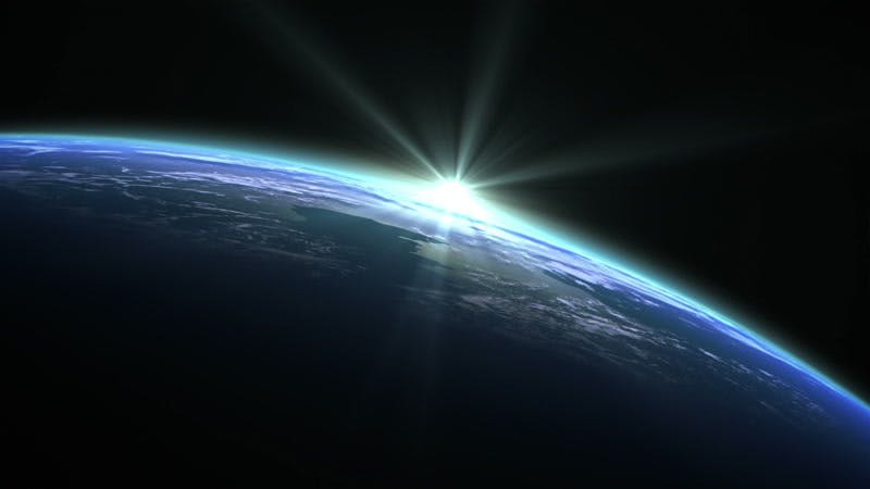 Planet, Sunrays, Animated, 3d by 3DSculptor – Stock Footage | Artlist