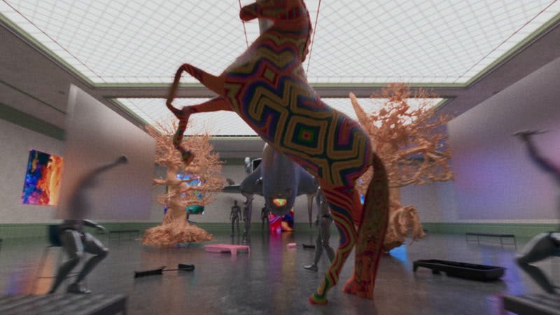 Robot, Art, 3d, Paintings by Jordan Clarke – Stock Footage | Artlist