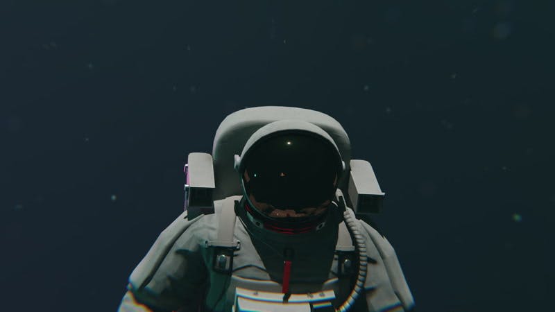 Cgi, Astronaut, Space, Hovering by Finn Moeller – Stock Footage | Artlist