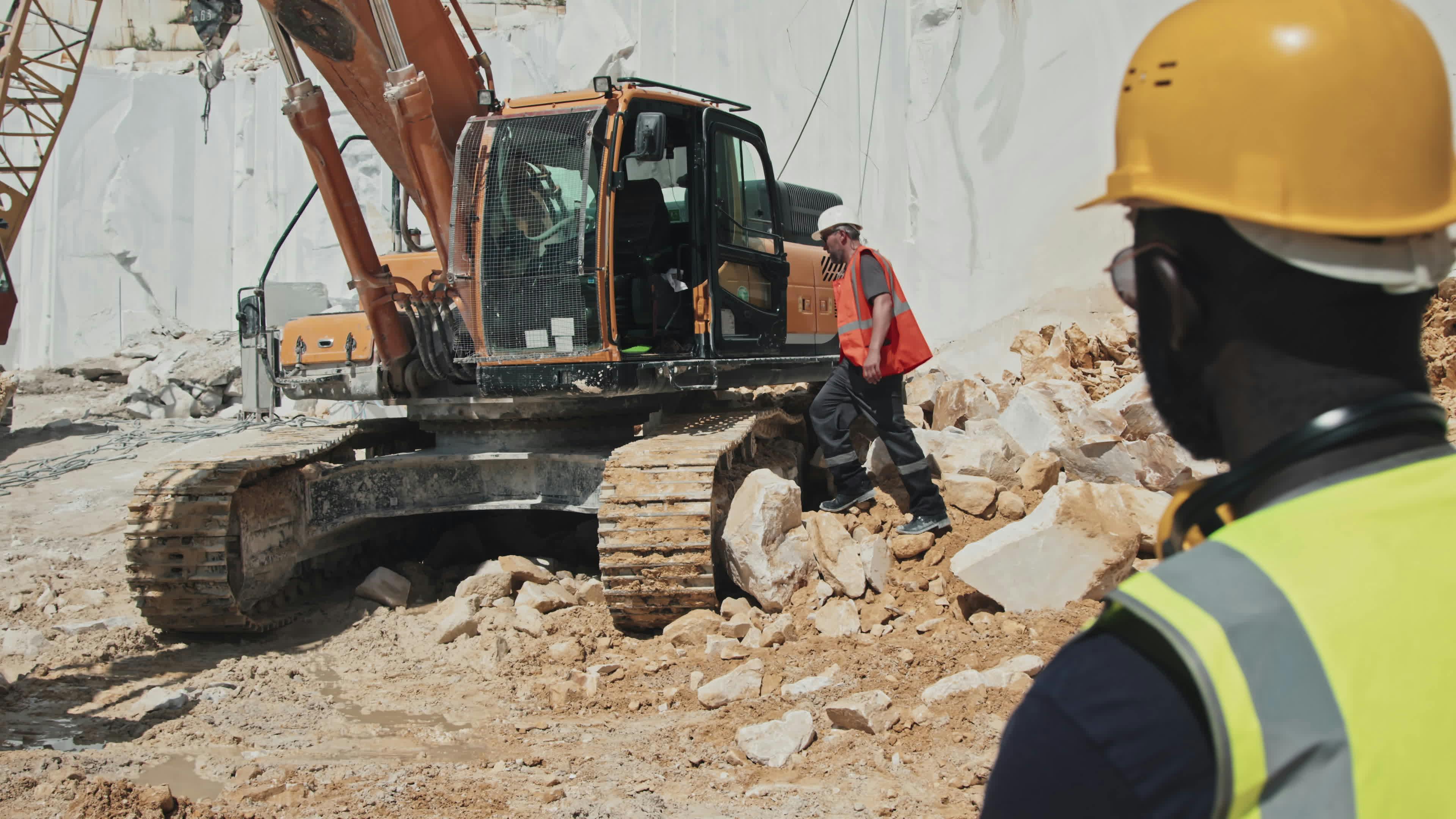 Discover marble-quarry-workers, a story-driven footage | Artlist
