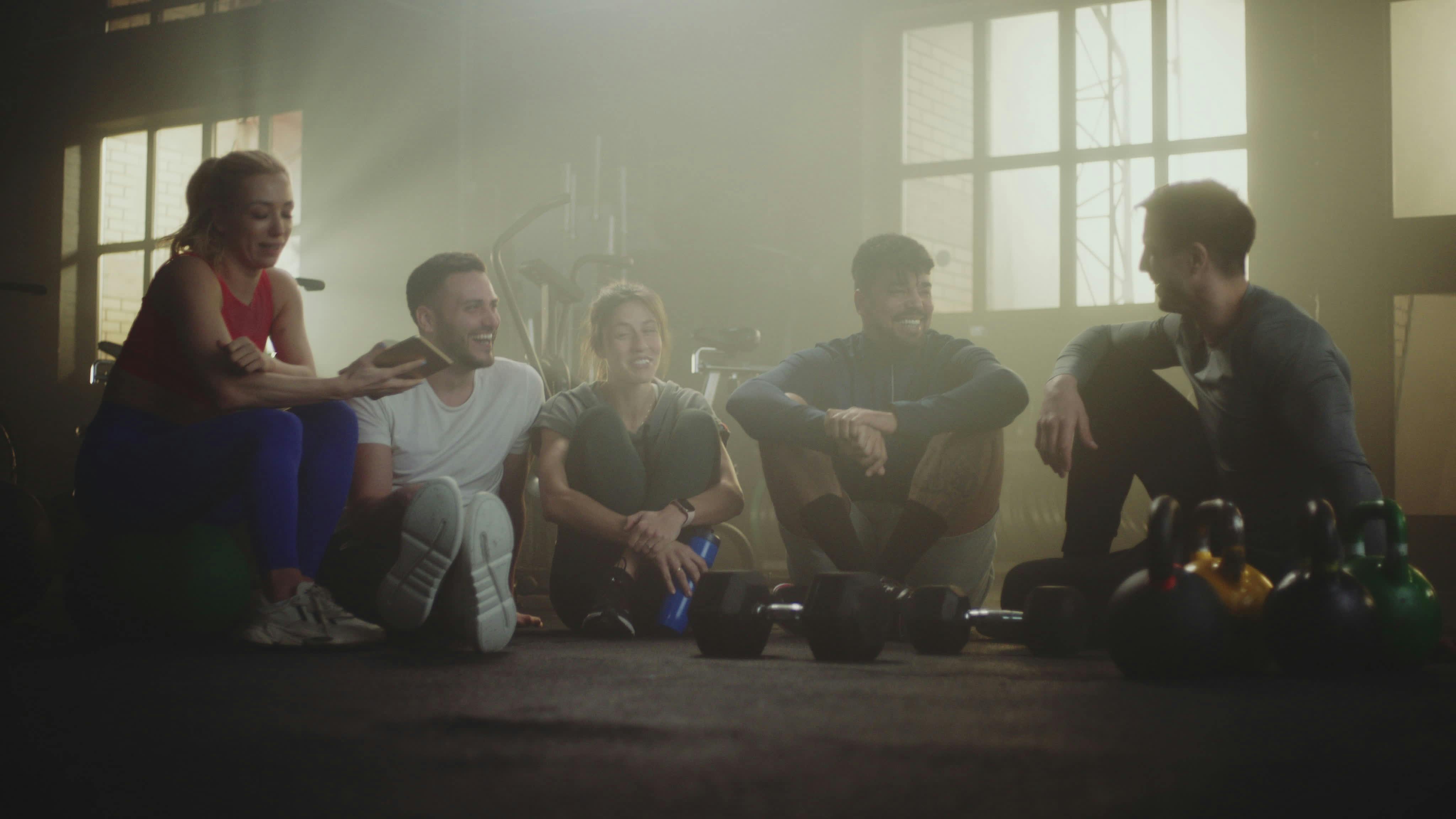 Discover gym-friends, a story-driven footage | Artlist