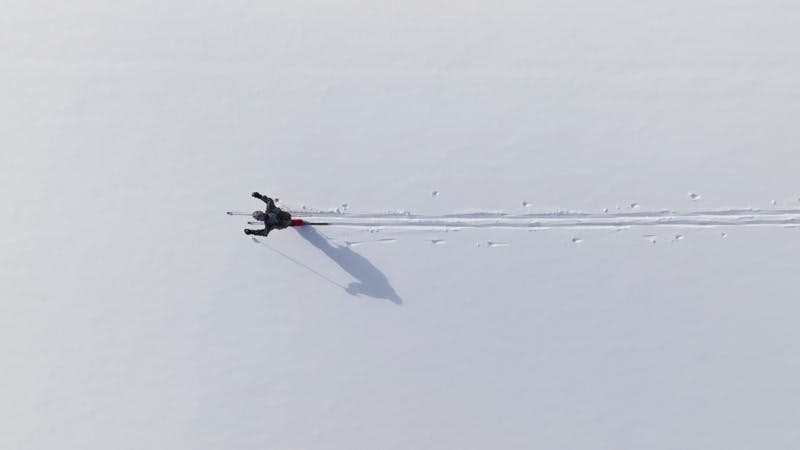 Snowy, Traces, Snow, Top Shot by Chris Giatrakos – Stock Footage | Artlist