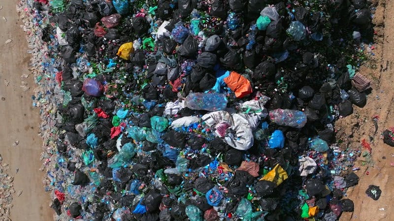 Repurposing, Waste Management, Facility, Drone by Lior Patel – Stock ...