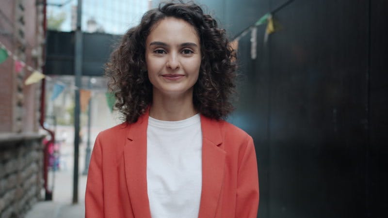 Portrait, Smiling, Thumbs Up, Looking At Camera by VITALY GARIEV ...