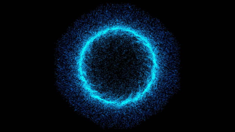 Particles, Blue, Space, Portal by Oksana Kumer – Stock Footage | Artlist