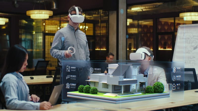 Vfx, 3d Model, Simulation, Vr Headset by Frame Stock Footage – Stock ...