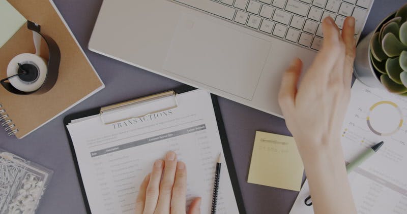 Typing, Laptop, Top Shot, Desk by VITALY GARIEV – Stock Footage | Artlist