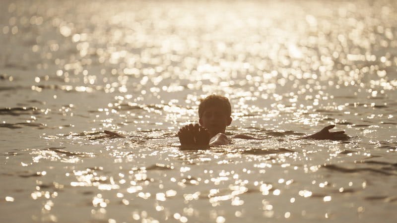 Boy, Sea, Floating, Twinkling by Kristian Ozer Kettner – Stock Footage ...