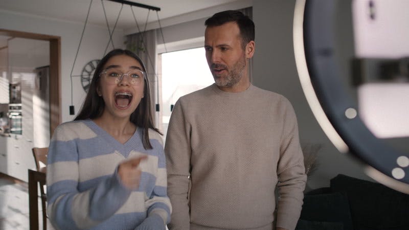 Dancing, Father, Social Media, Smartphone by Gpoint Studio – Stock Footage | Artlist