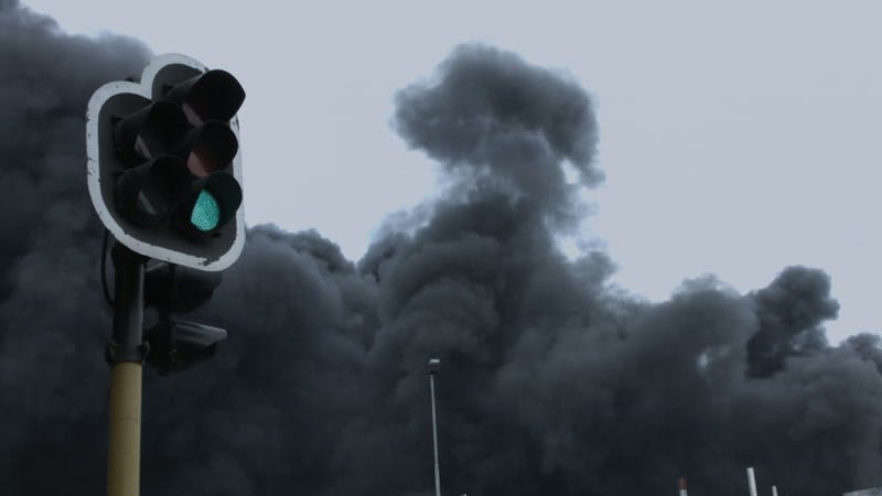 Inferno, Factory Fire, Durban, Toxic by Anton Herrington – Stock ...