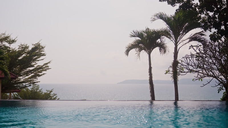 Infinity Pool, Resort, Palm Tree, Coconut Tree by Kristian Ozer Kettner ...